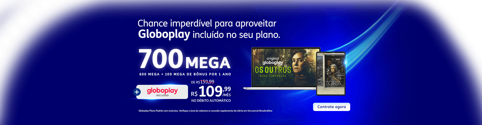 Internet fibra ótica é com a TIM Ultrafibra